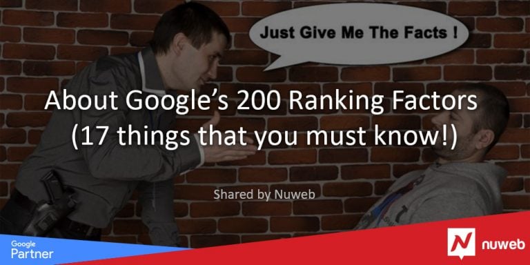 About Google’s 200 Ranking Factors (17 things that you must know ...